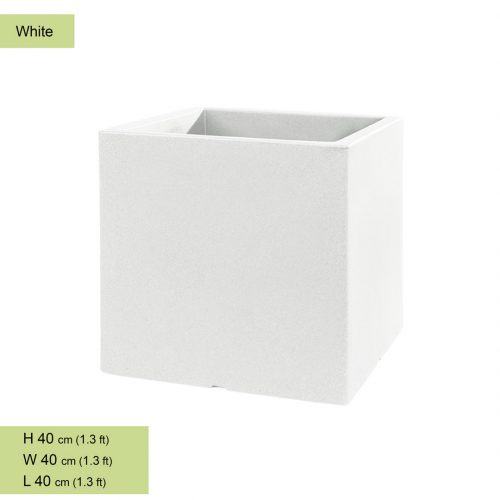 ‘Atlantis Light’ Square Planter – Garden Plants Online